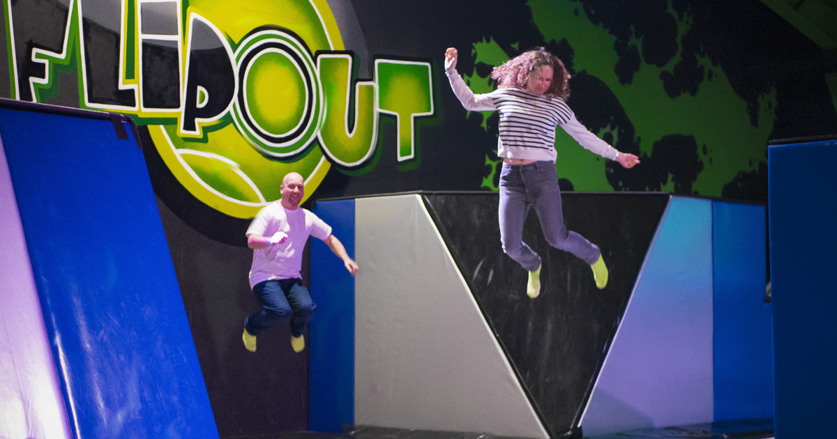 Flip Out Trampoline Park Blackburn for epic Indoor jumping