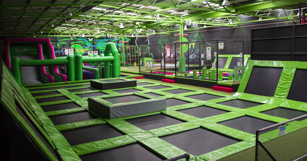 Trampolining in Preston at Flip Out, Lancashire's No 1 Adventure Park